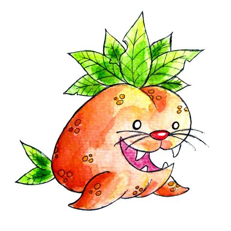 Monster Of The Day 976 Peach Walrus Monster By Jurries21 On Deviantart