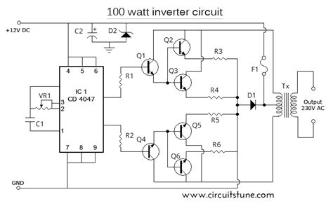 Eliminator Blog Schematic Transistor Inverter