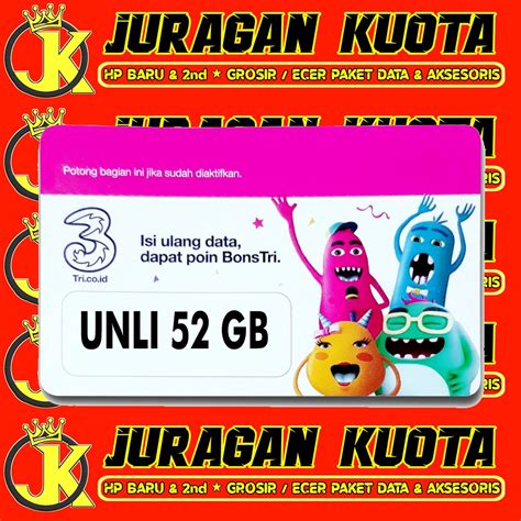Harga Voucher Data 3 52gb Terbaru Feb 2025 Biggo Indonesia