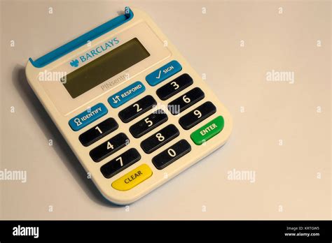 Barclays Pinsentry Card Reader Code Keypad Online Banking Security