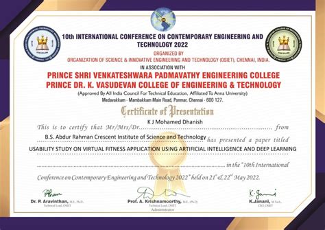 Mohamed Dhanish Kj On Linkedin Engineering Technology Ai