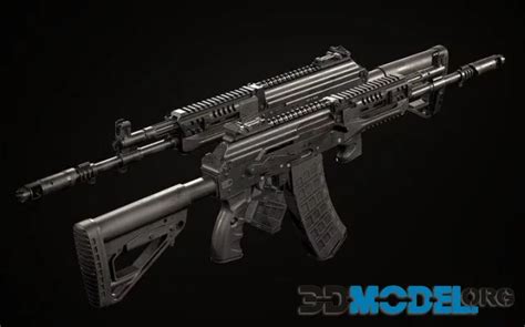 3d Model Ak 12 Pbr
