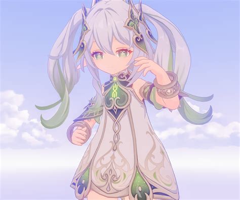 Symmetrical Sapling Botanical Princess R Genshin Impact