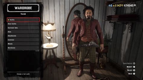 Holiday Variant Schefield Outfit Rreddeadonline