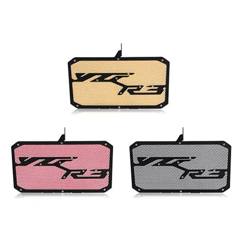 Protector Radiador Cubre Yamaha R3 R3a R 3 A Base Negra