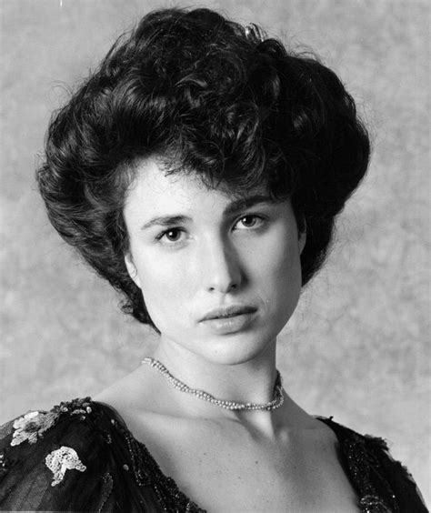 Press Photo Of Andie Macdowell For The 1984 Movie Greystoke The Legend Of Tarzan Andie