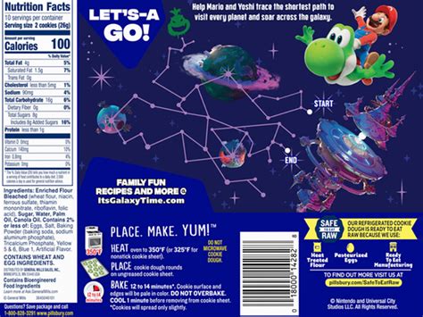 Yoshis Face Emerges From A Box Of Cookie Dough Teases Super Mario Galaxy Movie Techeblog