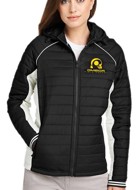 Omega Logo Packable Puffer Jacket By Nautica Phoenix Hockey Usa