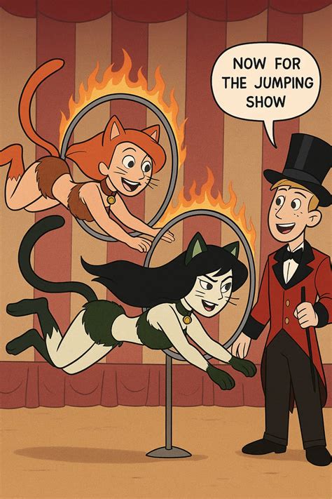Kim And Shego Circus Catgirl Performers 9 By Tojg On Deviantart