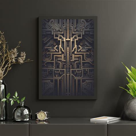 Vibrant Circuit Board Wall Art Perfect For Elevating Your Living Room