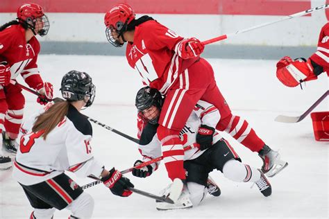 Ohio State Womens Hockey Vs Wisconsin Photos From Osu Ice Rink