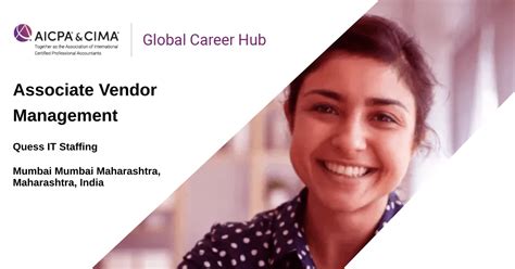 Associate Vendor Management Job With Quess It Staffing 10130028