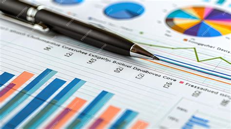 Premium Photo Financial Risk Analysis Graph Showing Analysis Of