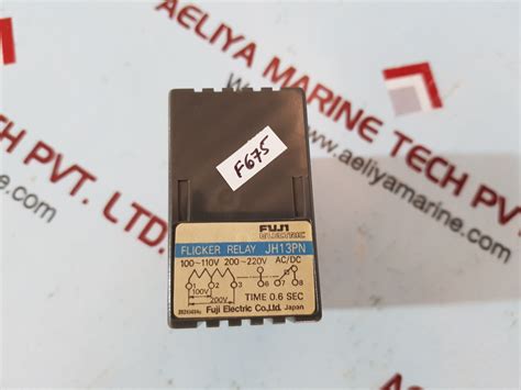 Fuji Electric Jh13pn Flicker Relay 100~110v 200~220v Ac Dc Aeliya