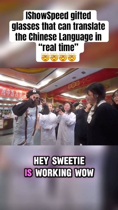 Ishowspeed Shocked When He Sees Translator Glasses In China 🤯