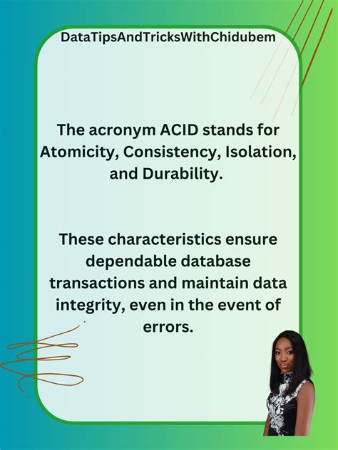 How To Improve Database Integrity With Datatipsandtrickswithchidubem Chidubem Osuji Posted On