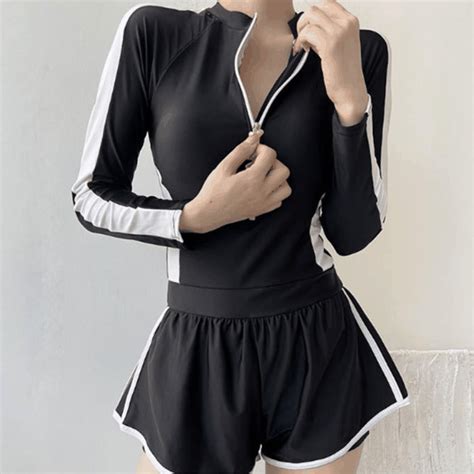 물놀이용 래쉬가드 일체형 수영복 기본비키니 모노키니 바캉스수영복 에이블리