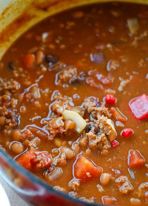 Pellet Grill Smoked Chili Over The Top Method Mommy Hates Cooking
