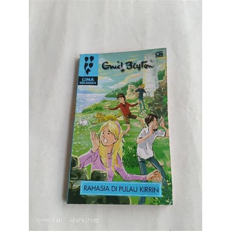 Jual Novel Karya Enid Blyton Rahasia Di Pulau Kirrin Shopee Indonesia