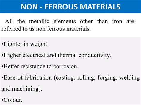 Unit Ii Ferrous And Non Ferrous Alloyspptx