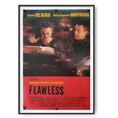 Flawless 2007 Original Us One Sheet Poster Cinema Poster Gallery