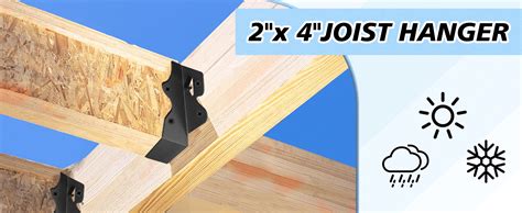 36 Pcs 2x 4 Joist Hangerq235b Steel Face Mount Joist