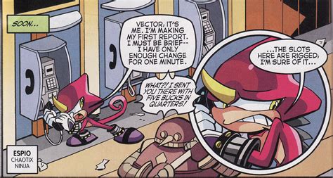 Espio The Chameleon Archie