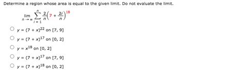 answered determine a region whose area is equal… bartleby
