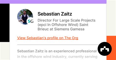 Sebastian Zaitz Director For Large Scale Projects Epci In Offshore