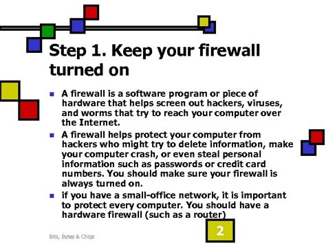 Bits Bytes Chips Internet Security Protect Your