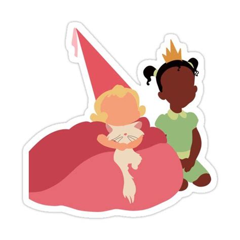Tiana And Charlotte Sticker By Elliebass Disney Sticker Printable