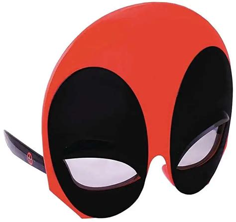 Marvel Deadpool Character Shades Deadpool Sunglasses H2w Toywiz