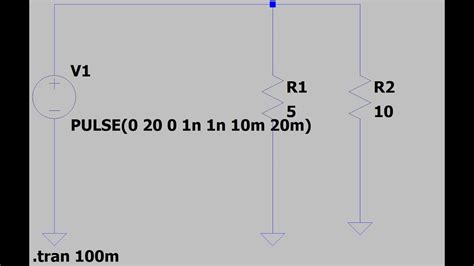 Electronic Basic 1 Ltspice Basic Series Resistor And Dc Power Supply