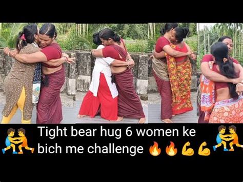 Submission Tight Bear Hug Wrestling Challenge 6 Strong Women Me Youtube
