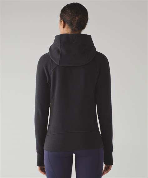 Lululemon Scuba Hoodie Light Cotton Fleece Black First Release