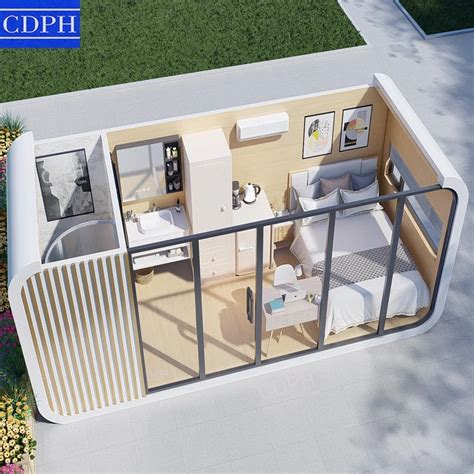 Modern Design Modular Prefab Houses Living Room Garden Pod Living