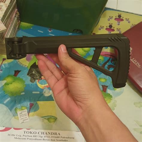 Jual Tm Tokyo Marui Akx Folding Stock Popor Lipat Mcx Mpx 1913 Picatinny Rail Kota Palembang