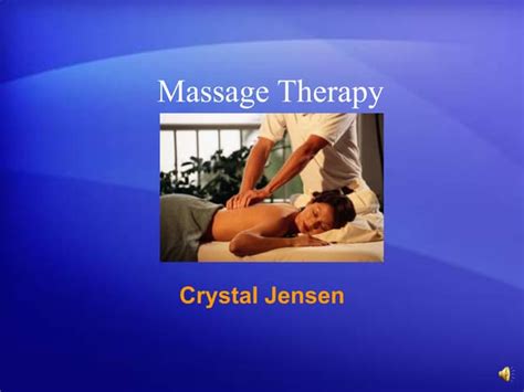 Massage Therapy Pptx