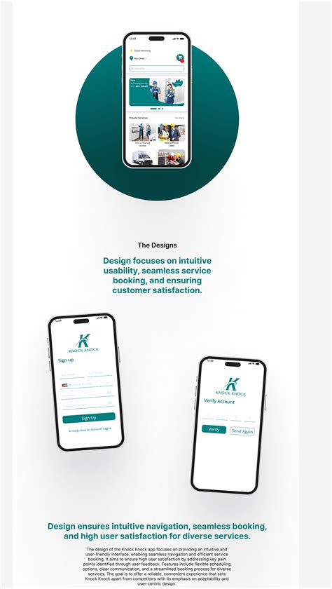 Knock Knock Uiux App Behance
