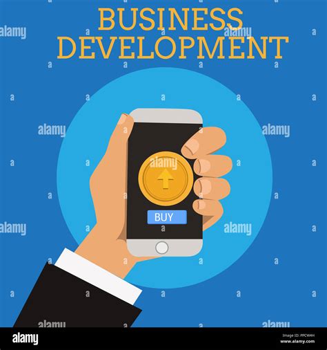Text Sign Showing Business Development Conceptual Photo Implement