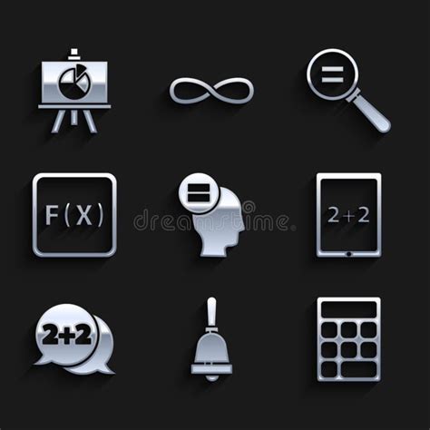 Set Calculation Ringing Bell Calculator Tablet With Calculator