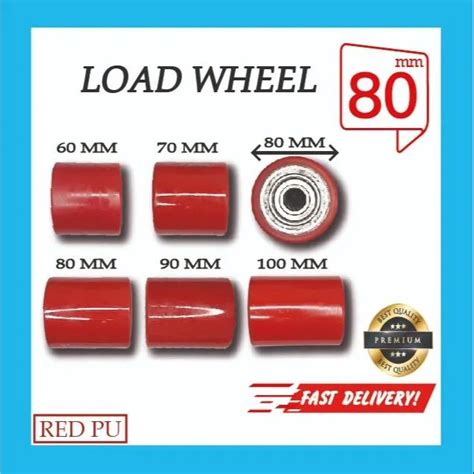 Pu Load Wheel Pu Hand Pallet Truck Pu Load Wheel Cw Bearingpu Load