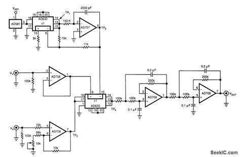 Multiplyingprecisecommutatingamp Amplifiercircuit Circuit