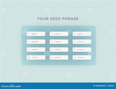 Seed Phrases Recovery Words For Restore And Backup List Of Words