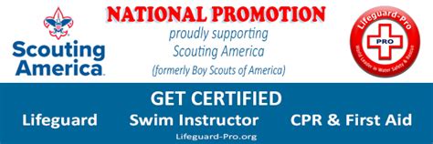Bsa Lifeguard Training Scouting America Certification Courses