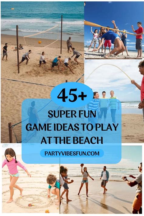 Beach Games Ideas Fun Activities For All Ages Artofit