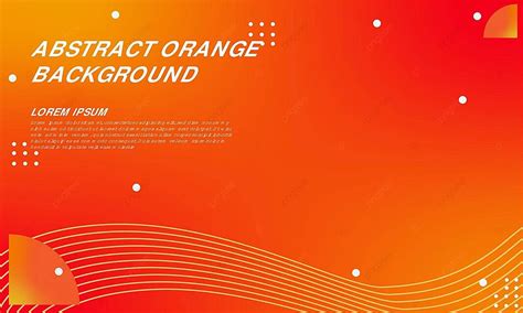 Abstract Orange Gradient Geometric Background Design Poster Light Vector Vector Poster Light