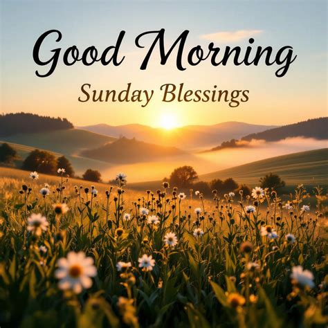 Good Morning Sunday Blessings Images Create Yours Now