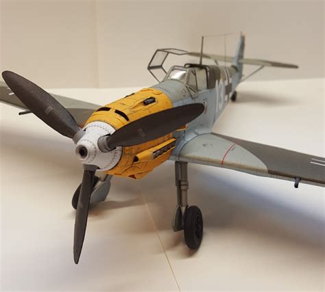 Messerschmitt Bf 109e 4 By Ccoyle Finished Halinski 133 Card