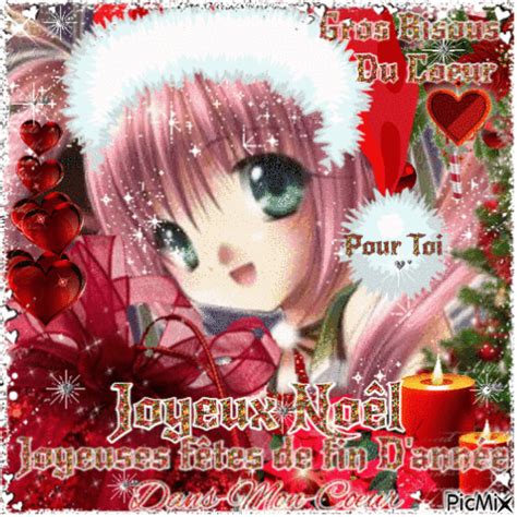 Cute Christmas T From Dans Mon Ceur  Animé Gratuit Picmix